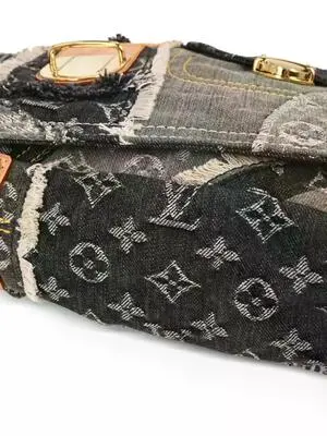 LOUIS VUITTON 2007 Postie Monogram Patchwork Tote Bag