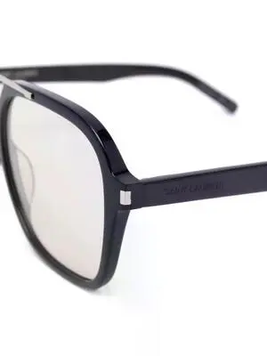 Saint Laurent Pilot Frame Sunglasses