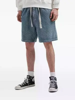 FIVE CM Patterned Drawstring Shorts