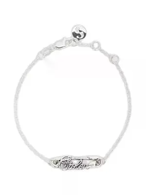 STOLEN GIRLFRIENDS CLUB Scripted-pin Bracelet - Silver