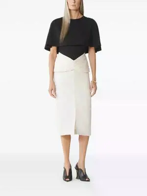 LANVIN Cape-effect T-shirt