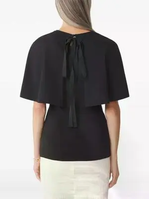 LANVIN Cape-effect T-shirt