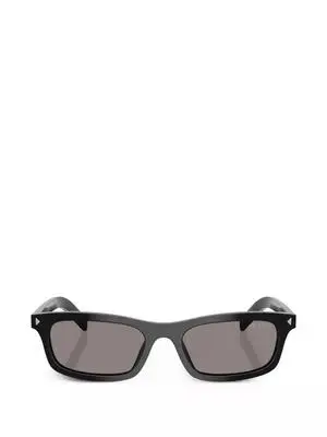 Prada Rectangle-frame Sunglasses - Black