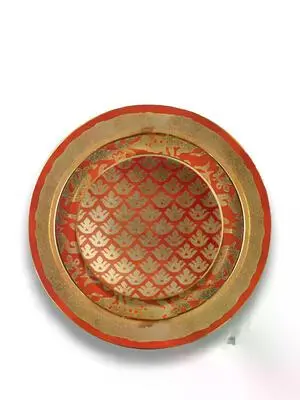 L'Objet Fortuny Gold-embellished Plate