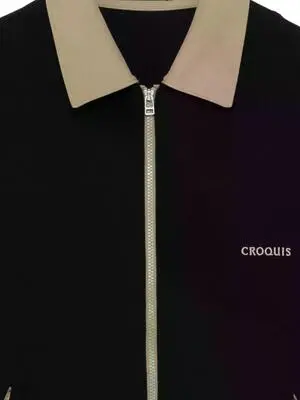 CROQUIS Logo-embroidered Jacket