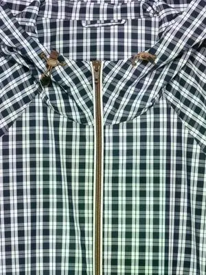 CROQUIS Plaid Hooded Jacket