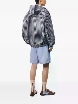 CROQUIS Plaid Hooded Jacket