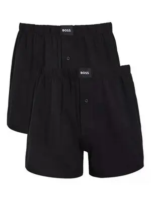 BOSS Cotton Boxers - Black