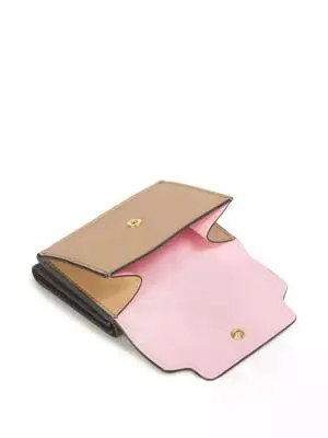 Marni Tri-fold Saffiano-leather Wallet