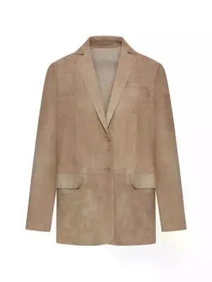 SALVATORE SANTORO Buttoned Blazer - Neutrals
