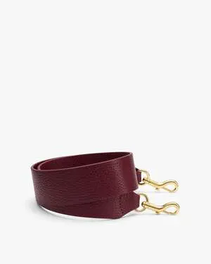 Cuyana Shoulder Luggage Strap - Cherry