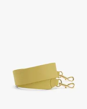 Cuyana Shoulder Luggage Strap - Lime
