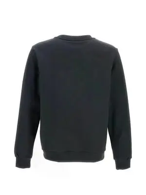 A.p.c. Ribbed Embroidered-logo Sweatshirt