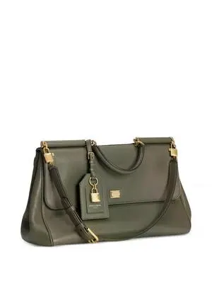 Dolce & Gabbana My Sicily Padlock Top-handle Tote Bag - Green