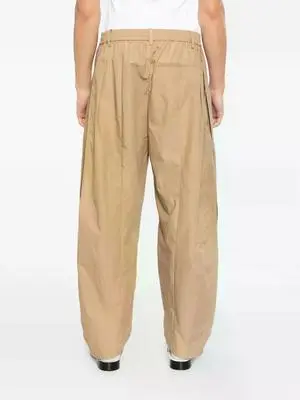 CROQUIS Tapered Drawstring Trousers