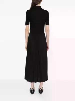 LESS Pleated Maxi Dress