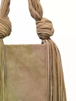 JNBY Fringed Shoulder Bag - Neutrals