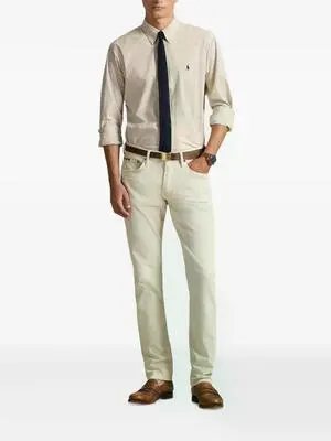 Polo Ralph Lauren Striped Button-down Shirt - Neutrals