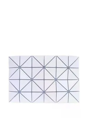 Issey Miyake Geometric-paneled Clutch - Blue
