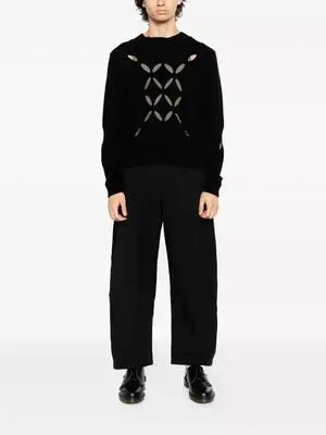 CROQUIS Tapered Drawstring Trousers