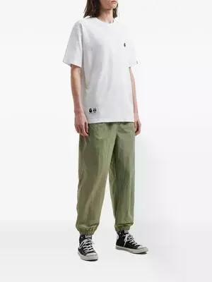 FINGERCROXX Drawstring Logo-detail Track Pants - Green