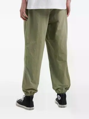 FINGERCROXX Drawstring Logo-detail Track Pants - Green