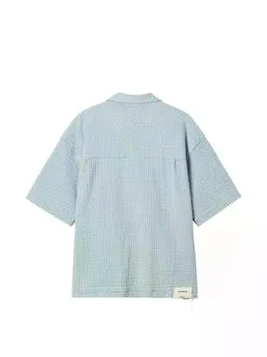 FIVE CM Textured Short-sleeve Shirt