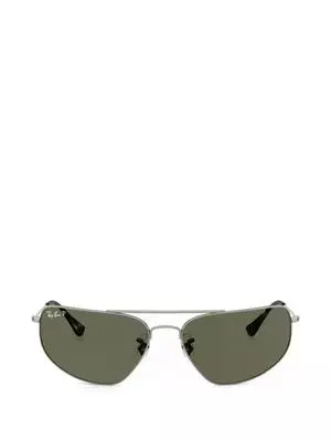 Ray-ban Rectangle-frame Sunglasses - Silver