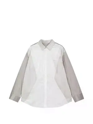 CROQUIS Color-block Shirt - Neutrals