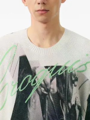 CROQUIS Graphic Print Jumper