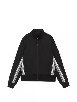 CROQUIS Striped Jacket - Black