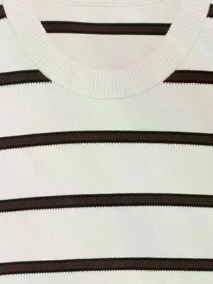 CROQUIS Striped Crewneck Jumper