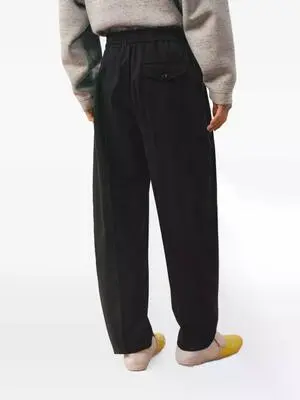 CROQUIS Tapered Drawstring Trousers