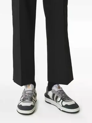 LANVIN Panel Perforated Sneakers - White