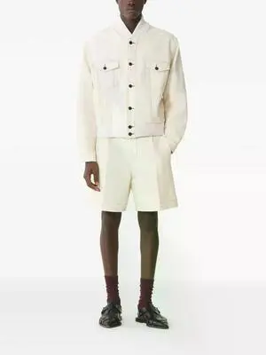 LANVIN Ribbed Jacket With Chest Pockets