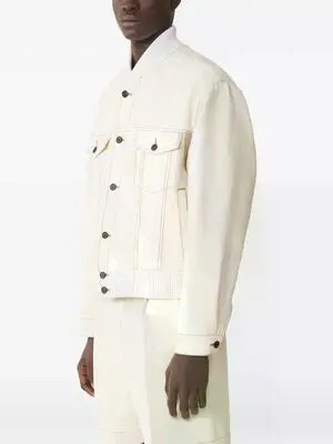 LANVIN Ribbed Jacket With Chest Pockets