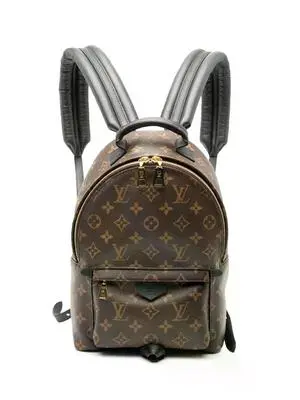 LOUIS VUITTON Monogram Palm Springs Pm Backpack - Brown