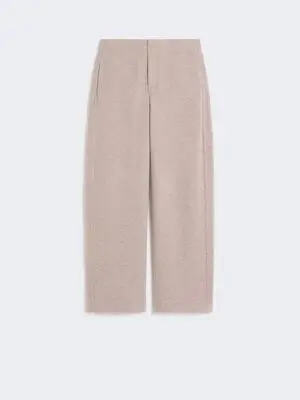 Max Mara Cashmere And Wool Fleece Trousers