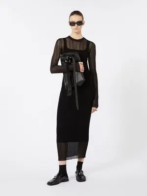 Max Mara Stretch Viscose Knit Dress