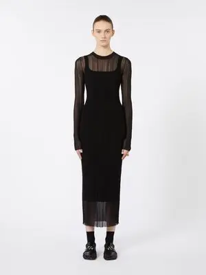 Max Mara Stretch Viscose Knit Dress