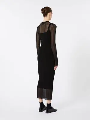 Max Mara Stretch Viscose Knit Dress