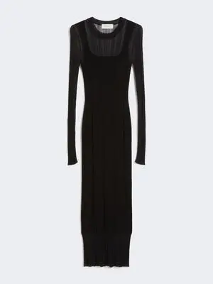 Max Mara Stretch Viscose Knit Dress