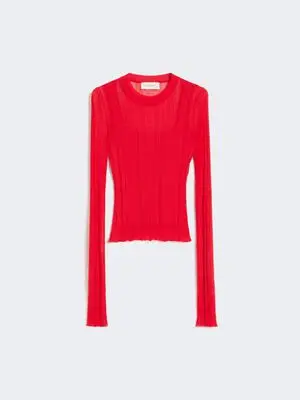 Max Mara Trompe L'oeil Viscose Jumper