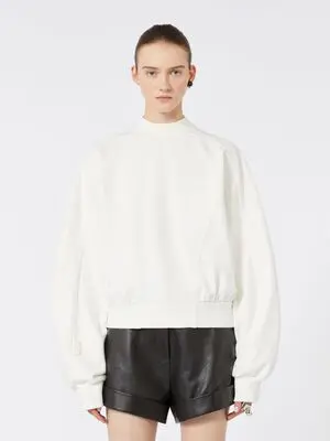 Max Mara Cotton Stretch Sweatshirt
