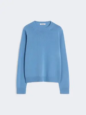 Max Mara Wool And Cashmere Sweater With Patch Detail