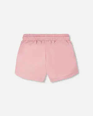 DEUX PAR DEUX Organic Cotton Jersey Shorts - Dusty Pink