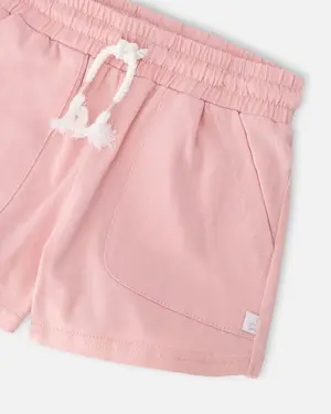 DEUX PAR DEUX Organic Cotton Jersey Shorts - Dusty Pink