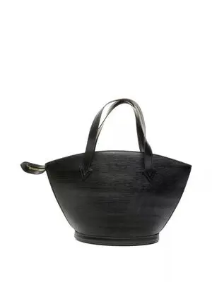 LOUIS VUITTON 1995 Saint Jacques Epi Tote Bag - Black