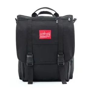 MANHATTAN PORTAGE Washington Square Backpack - Black
