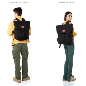 MANHATTAN PORTAGE Washington Square Backpack - Grey